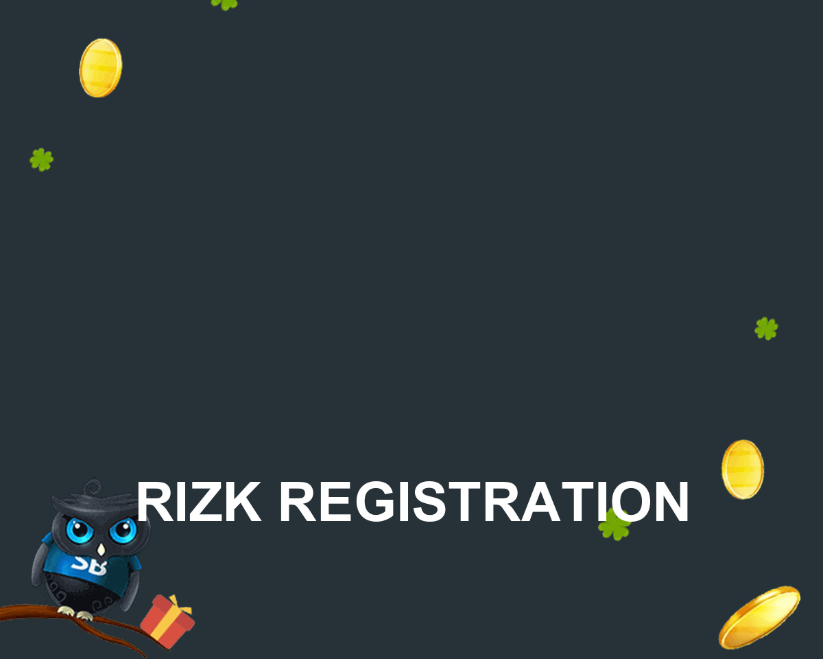 Rizk Registration (2024) - How to open your Account Step by Step