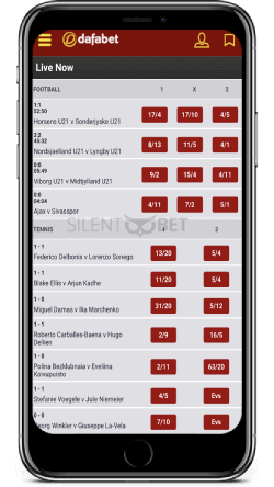 Dafabet Mobile Version and App for iOS & Android (2019)