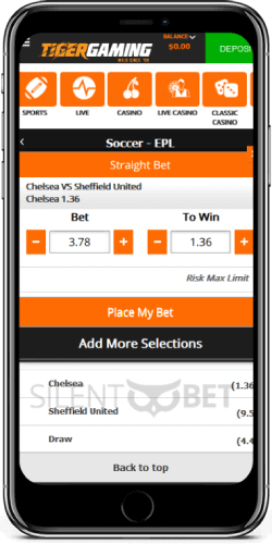 TigerGaming Mobile App for Android and iOS & Mobile Version (2024)