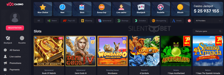 Woo Casino Review | 2024 | Pros and Cons + Players' Rating