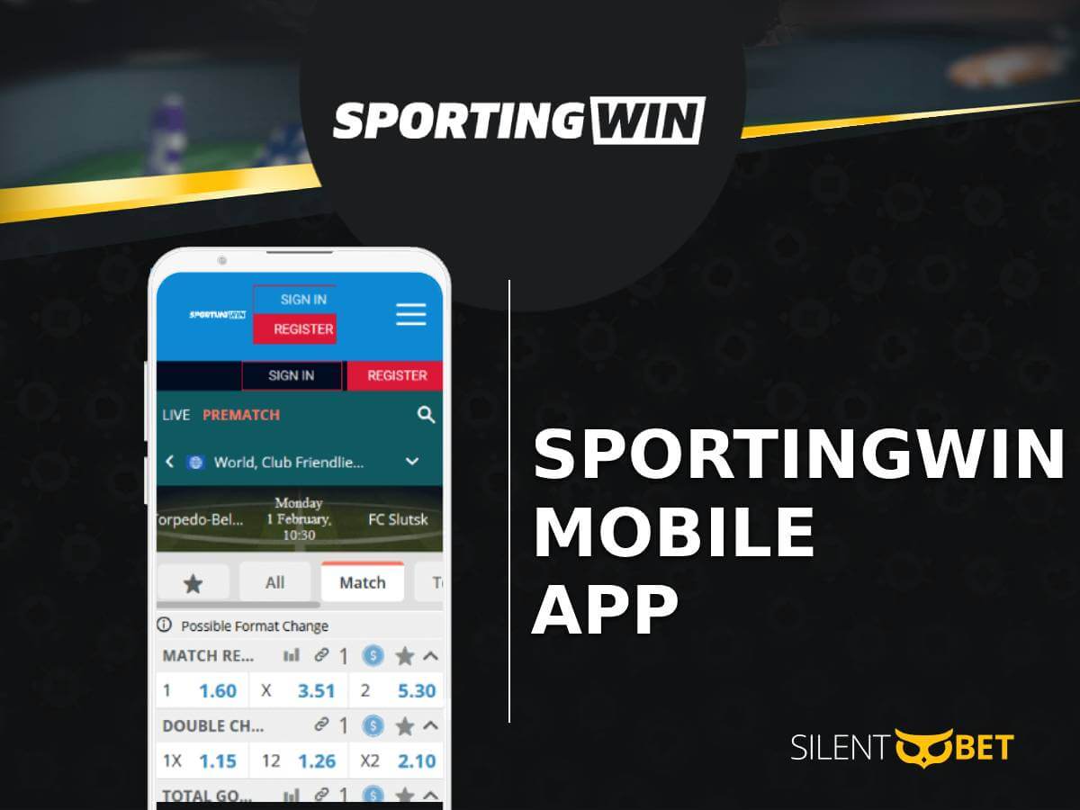 📱 SportingWin App - Android/iOS Download & Install